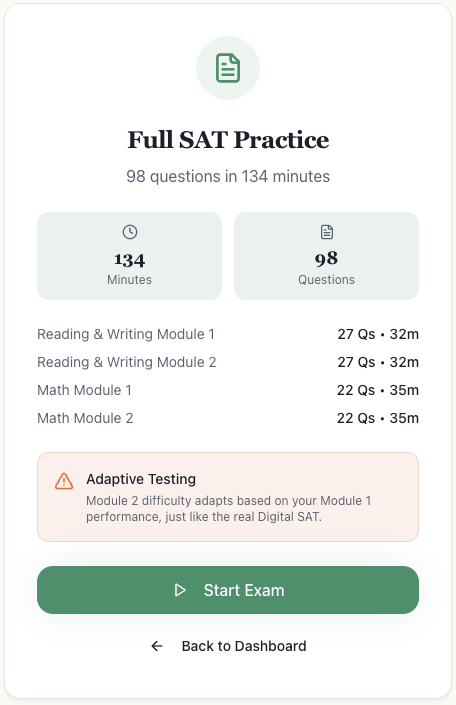 ClearGrade — Smarter SAT & ACT prep that boosts scores